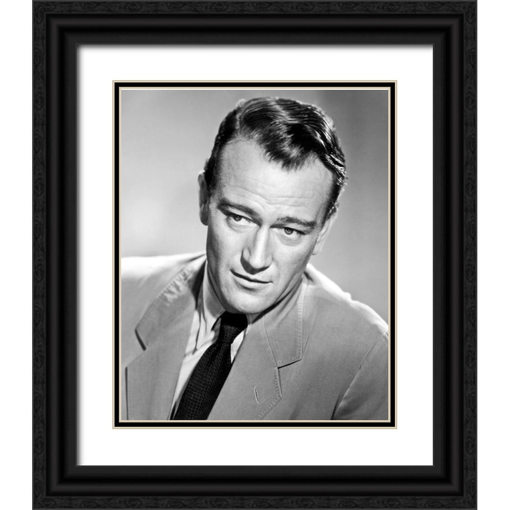 Hollywood Photo Archive 15x18 Black Ornate Wood Framed with Double Matting Museum Art Print ...