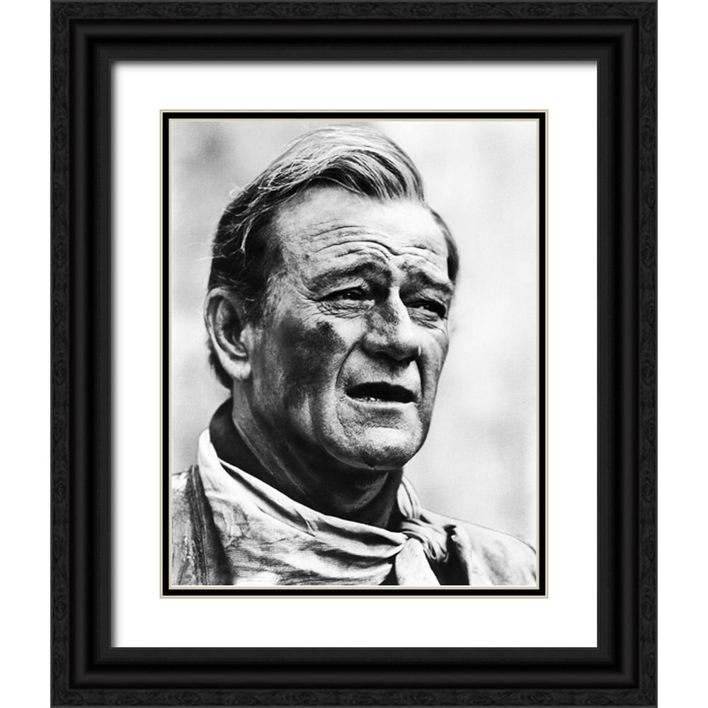 Hollywood Photo Archive 15x18 Black Ornate Wood Framed with Double Matting Museum Art Print ...