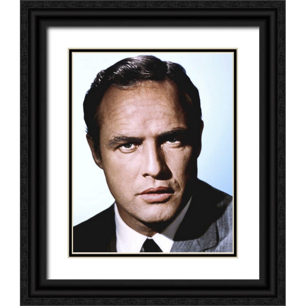 Hollywood Photo Archive 15x18 Black Ornate Wood Framed with Double Matting Museum Art Print ...