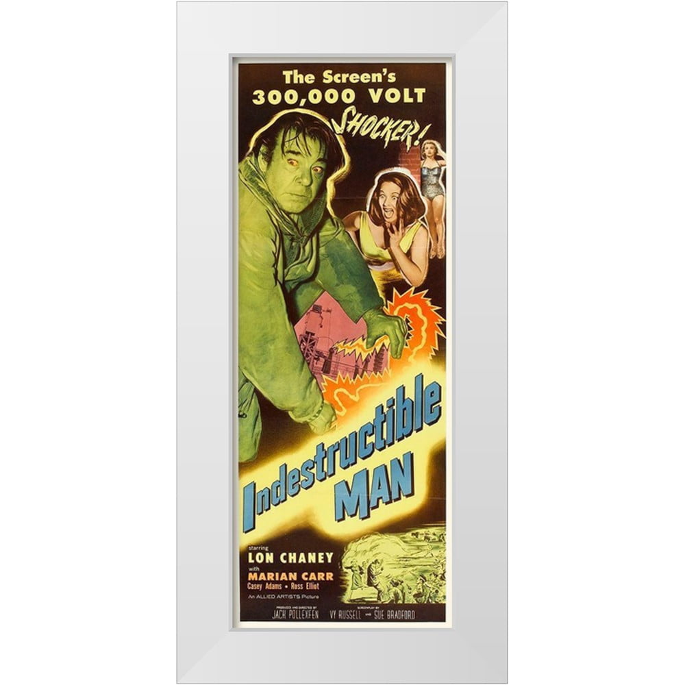 Hollywood Photo Archive 15x32 White Modern Wood Framed Museum Art Print ...