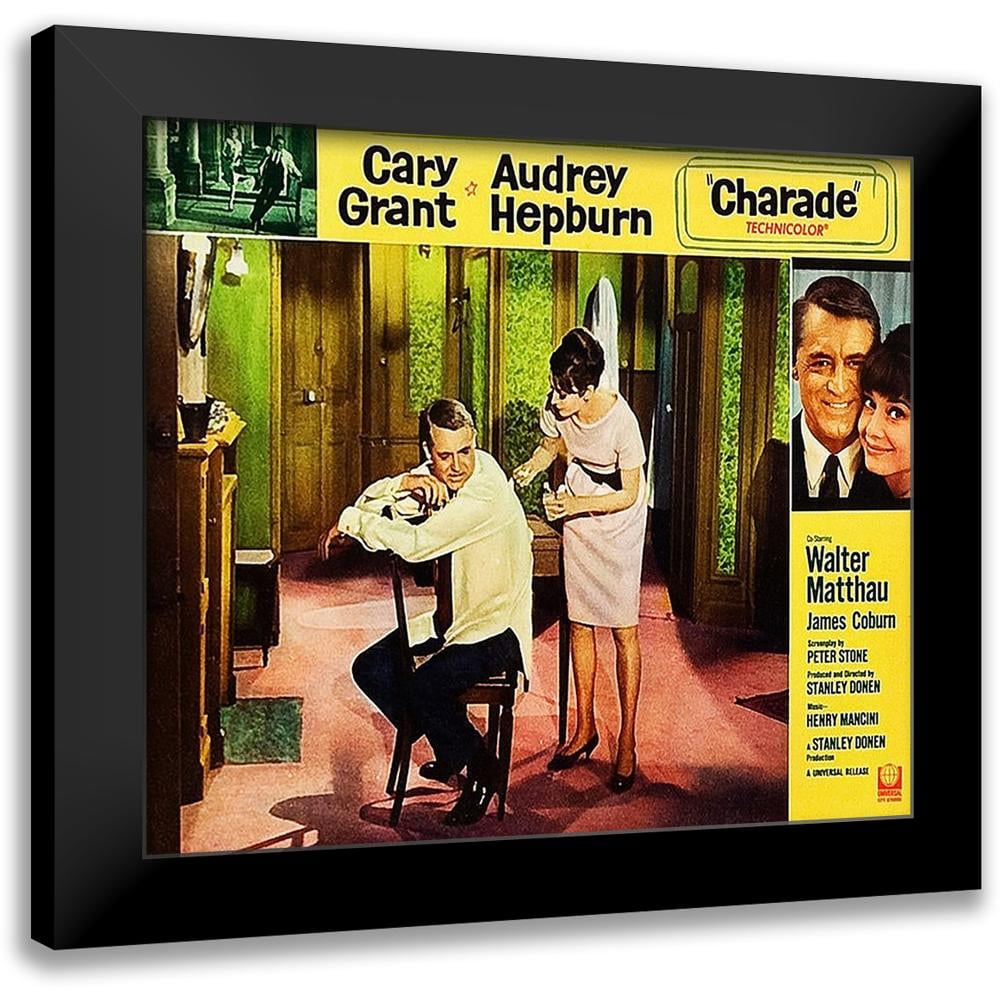 Hollywood Photo Archive 17x15 Black Modern Framed Museum Art Print Titled - Cary Grant - Charade ...