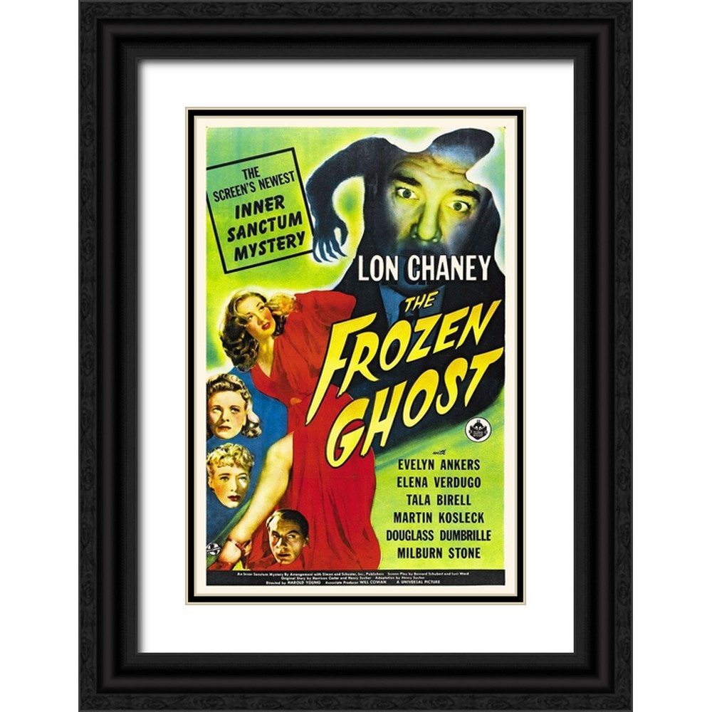 Hollywood Photo Archive 17x24 Black Ornate Wood Framed with Double ...