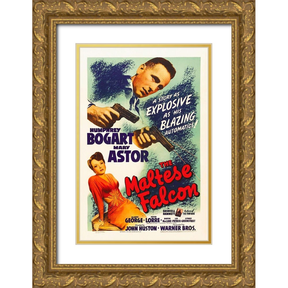 Hollywood Photo Archive 17x24 Gold Ornate Wood Framed with Double ...