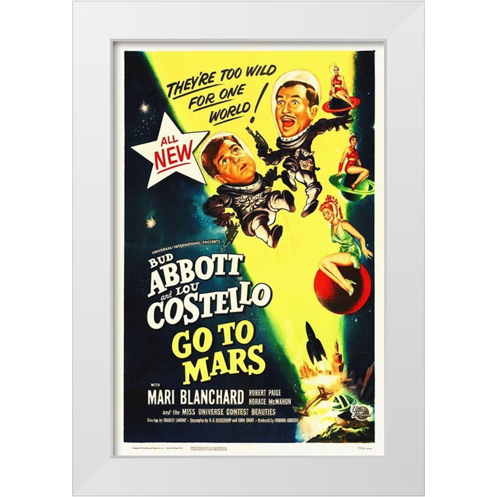 Hollywood Photo Archive 17x24 White Modern Wood Framed Museum Art Print ...