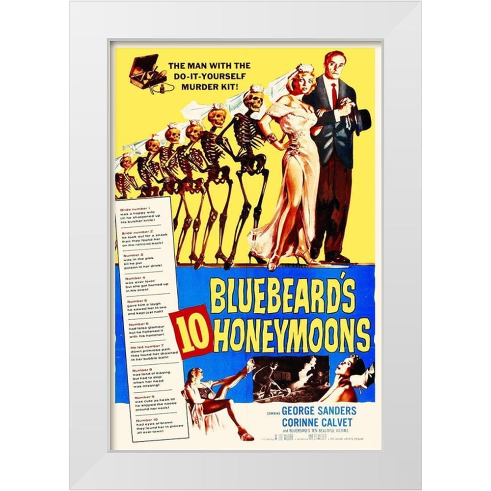 Hollywood Photo Archive 17x24 White Modern Wood Framed Museum Art Print ...