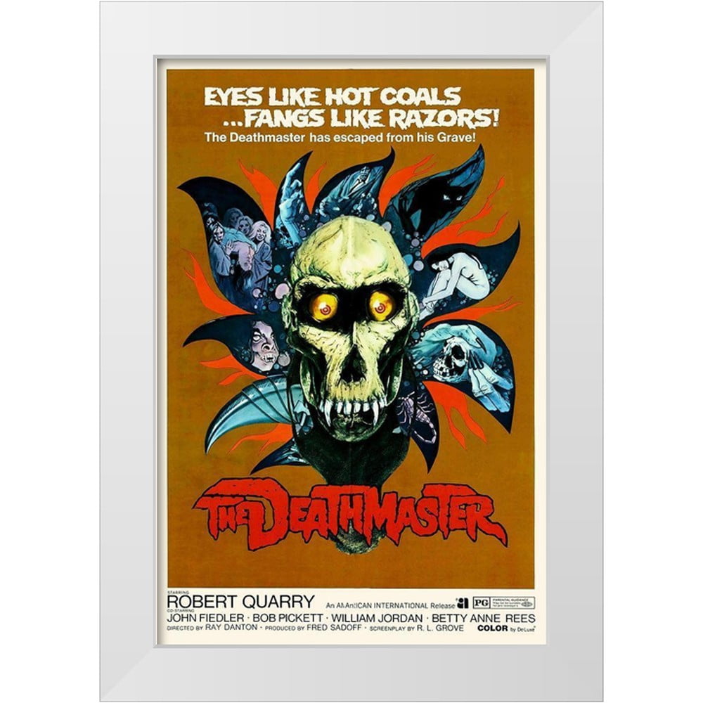 Hollywood Photo Archive 17x24 White Modern Wood Framed Museum Art Print Titled - Deathmaster ...