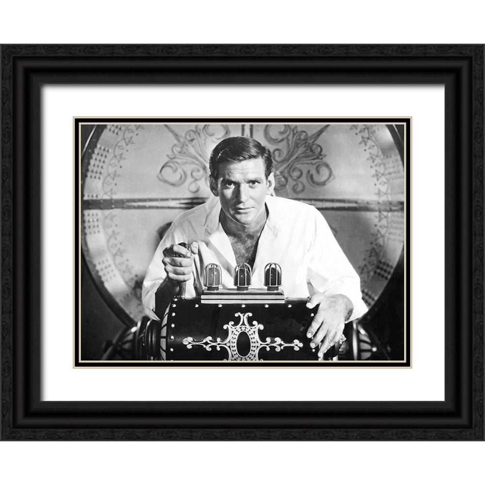 Hollywood Photo Archive 18x14 Black Ornate Wood Framed with Double ...