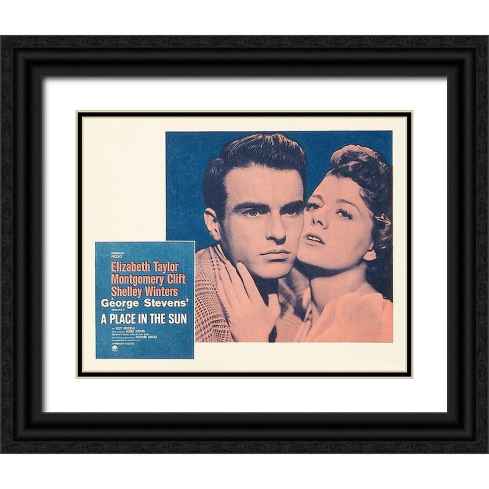 Hollywood Photo Archive 18x15 Black Ornate Wood Framed with Double Matting Museum Art Print ...