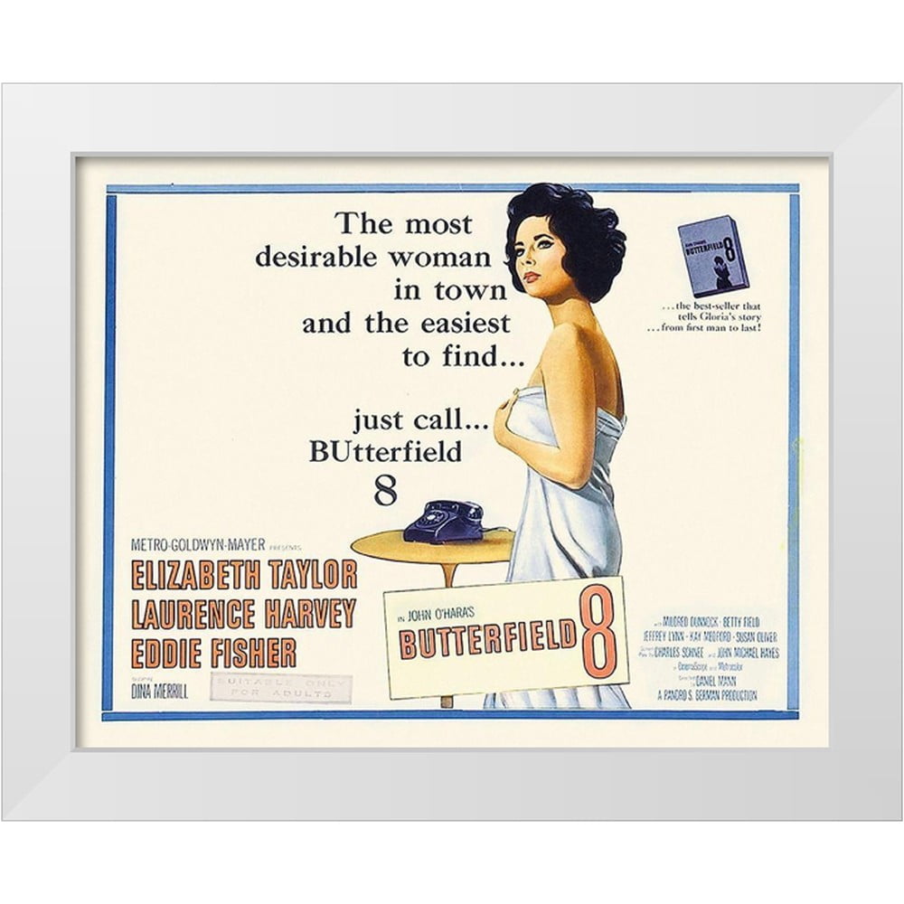 Hollywood Photo Archive 18x15 White Modern Wood Framed Museum Art Print ...