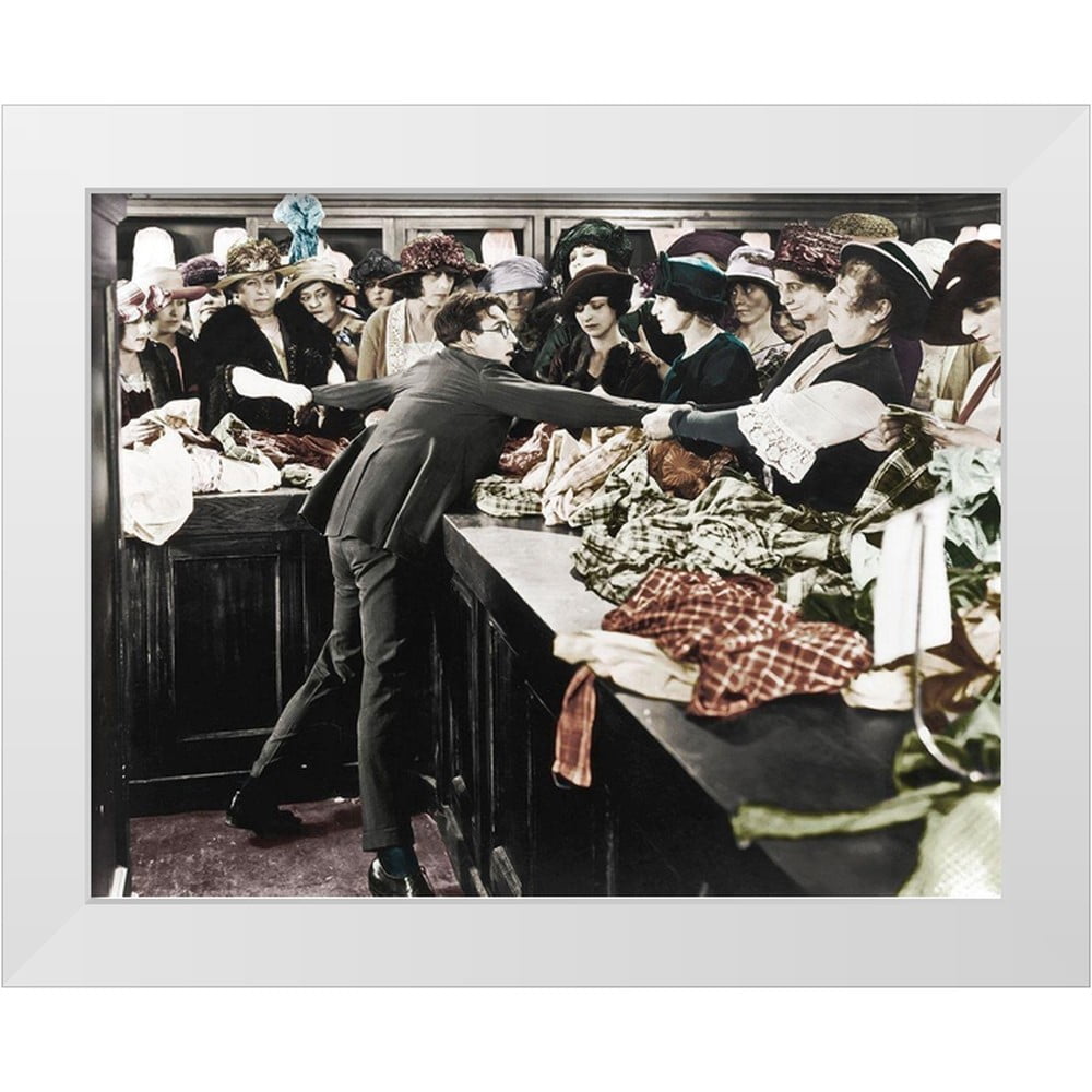 Hollywood Photo Archive 18x15 White Modern Wood Framed Museum Art Print ...