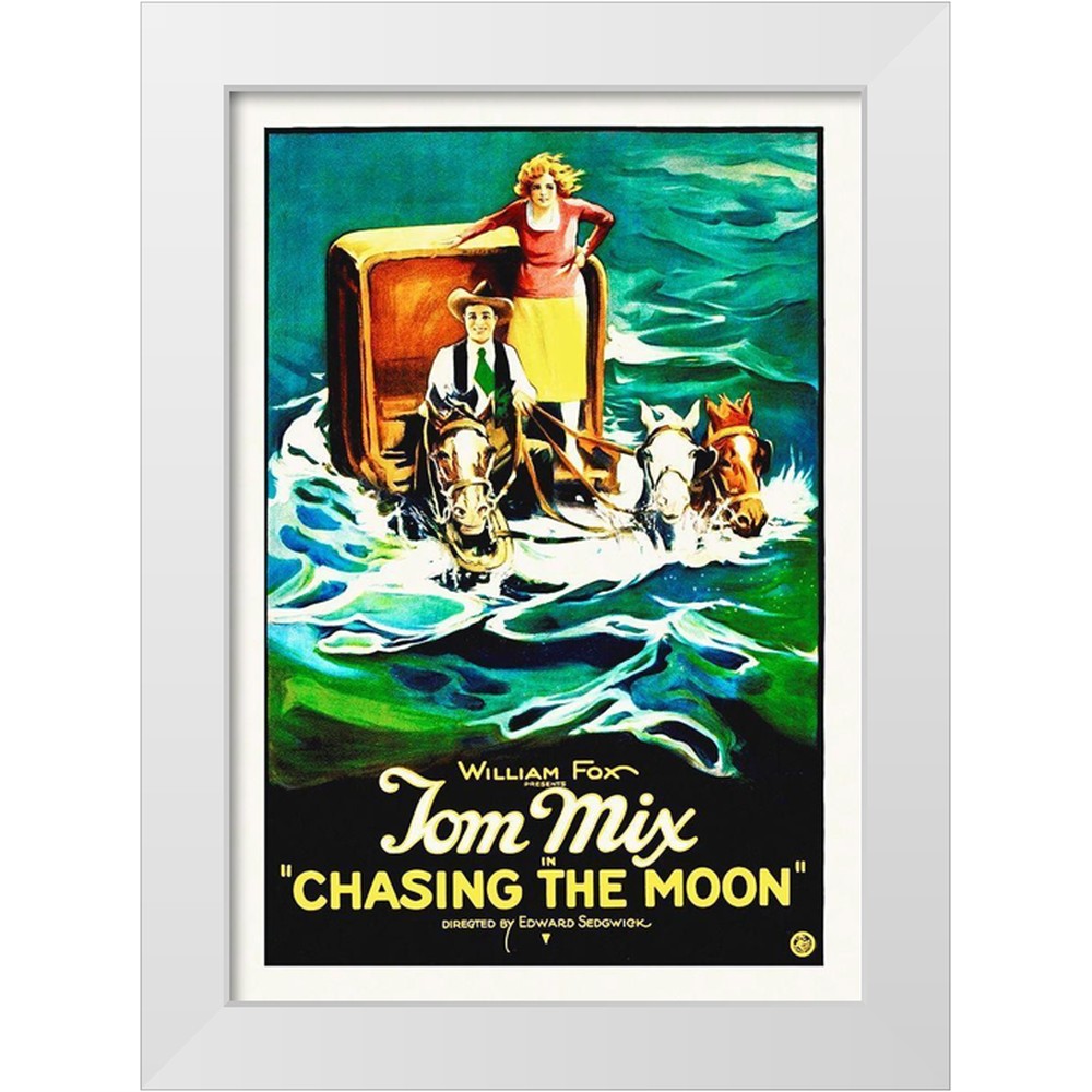 Hollywood Photo Archive 18x24 White Modern Wood Framed Museum Art Print Titled - Tom Mix ...