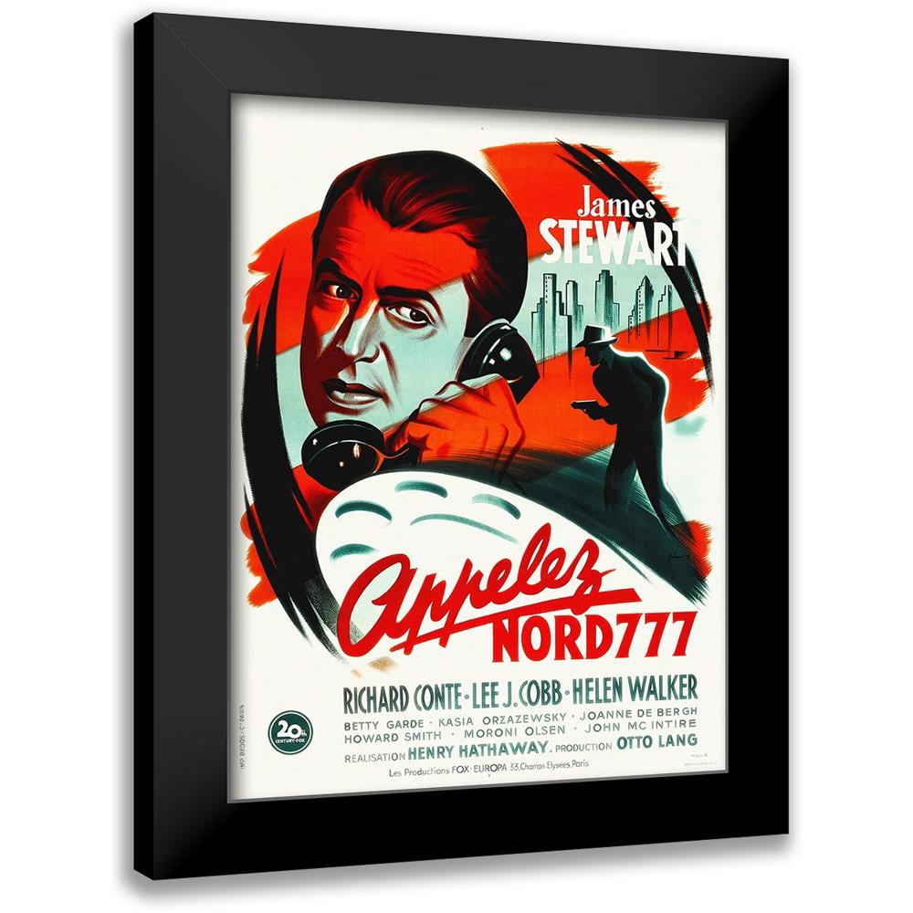 Hollywood Photo Archive 19x24 Black Modern Framed Museum Art Print Titled - French - Call ...