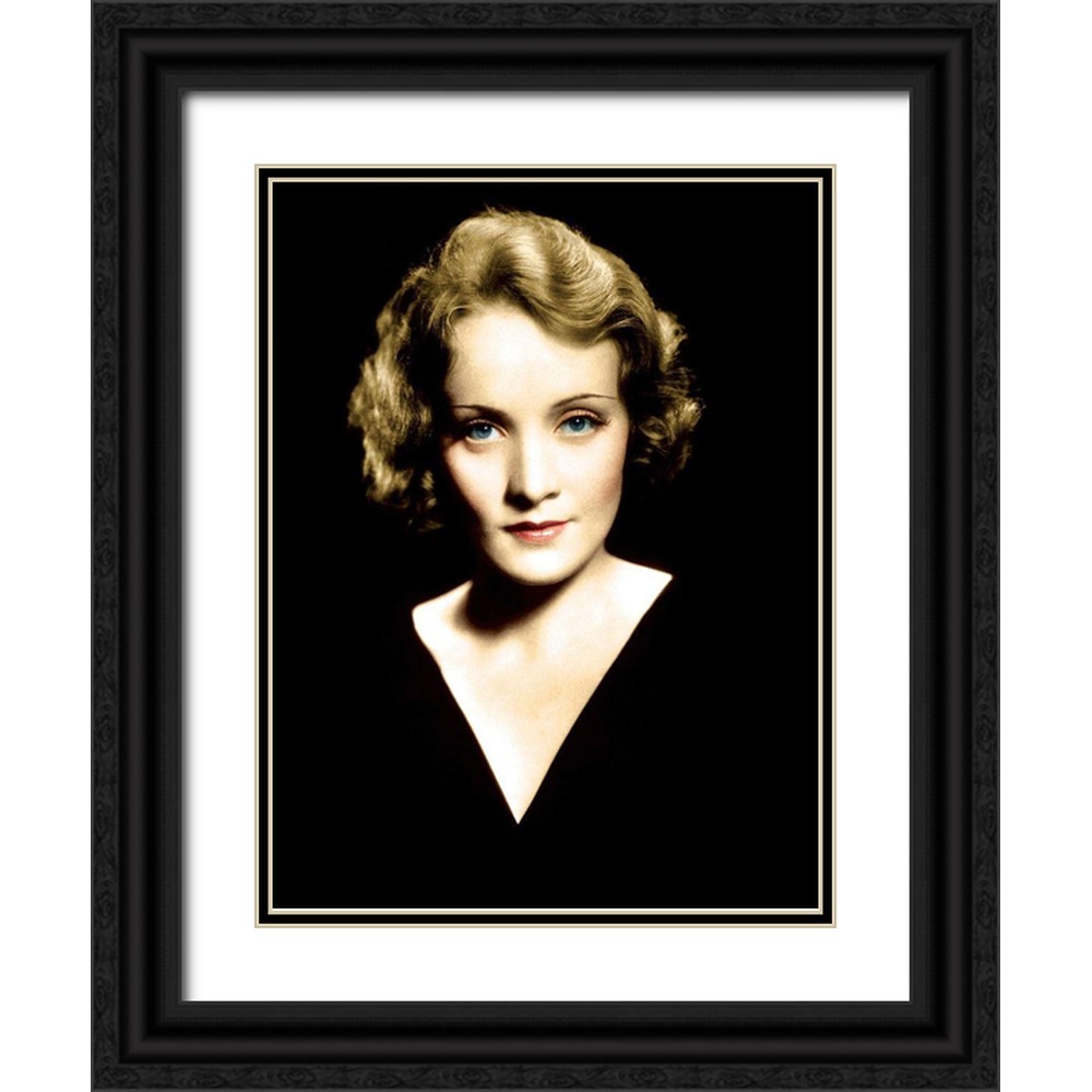 Hollywood Photo Archive 19x24 Black Ornate Wood Framed with Double Matting Museum Art Print ...