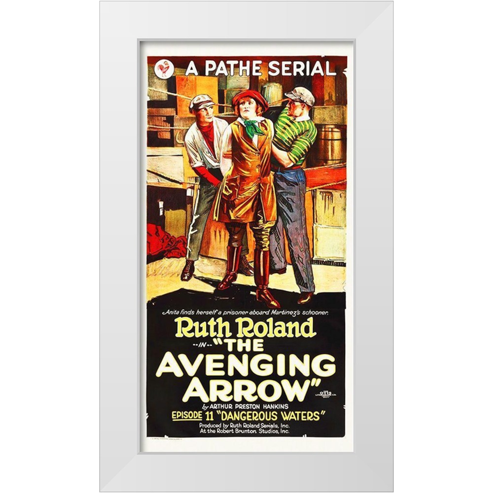 Hollywood Photo Archive 19x32 White Modern Wood Framed Museum Art Print Titled - Avenging Arrow ...
