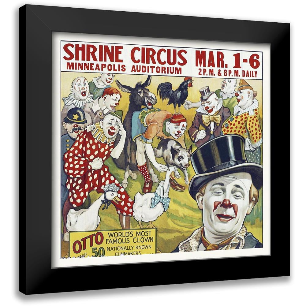 Hollywood Photo Archive 20x20 Black Modern Framed Museum Art Print ...
