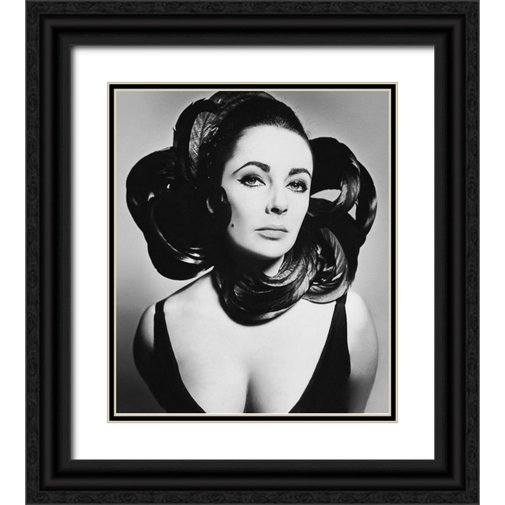 Hollywood Photo Archive 20x23 Black Ornate Wood Framed with Double Matting Museum Art Print ...
