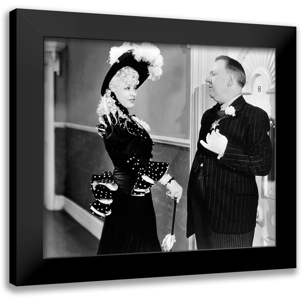 Hollywood Photo Archive 22x20 Black Modern Framed Museum Art Print Titled - My Little Chickadee ...