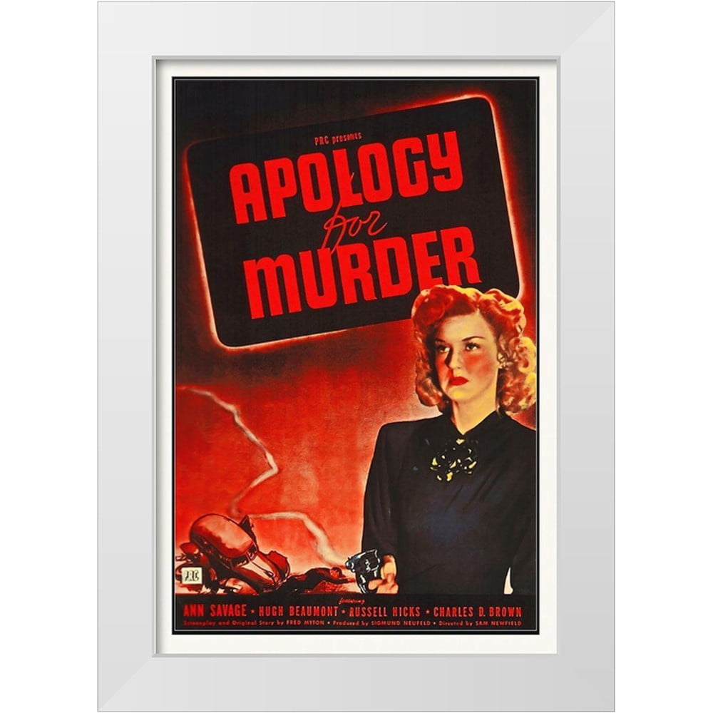 Hollywood Photo Archive 23x32 White Modern Wood Framed Museum Art Print ...