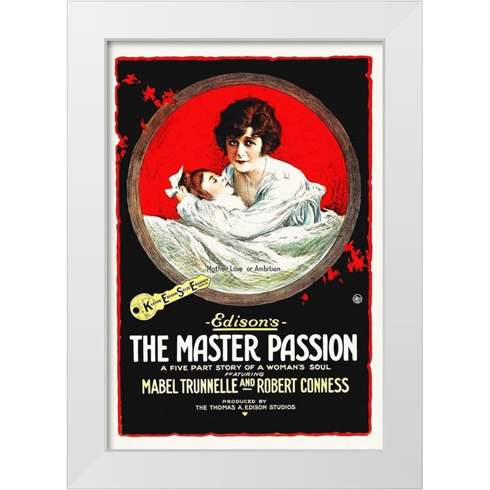 Hollywood Photo Archive 23x32 White Modern Wood Framed Museum Art Print Titled - The Master ...