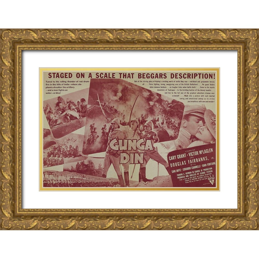 Hollywood Photo Archive 24x17 Gold Ornate Wood Framed with Double ...