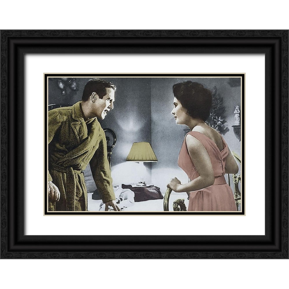 Hollywood Photo Archive 24x18 Black Ornate Wood Framed with Double Matting Museum Art Print ...
