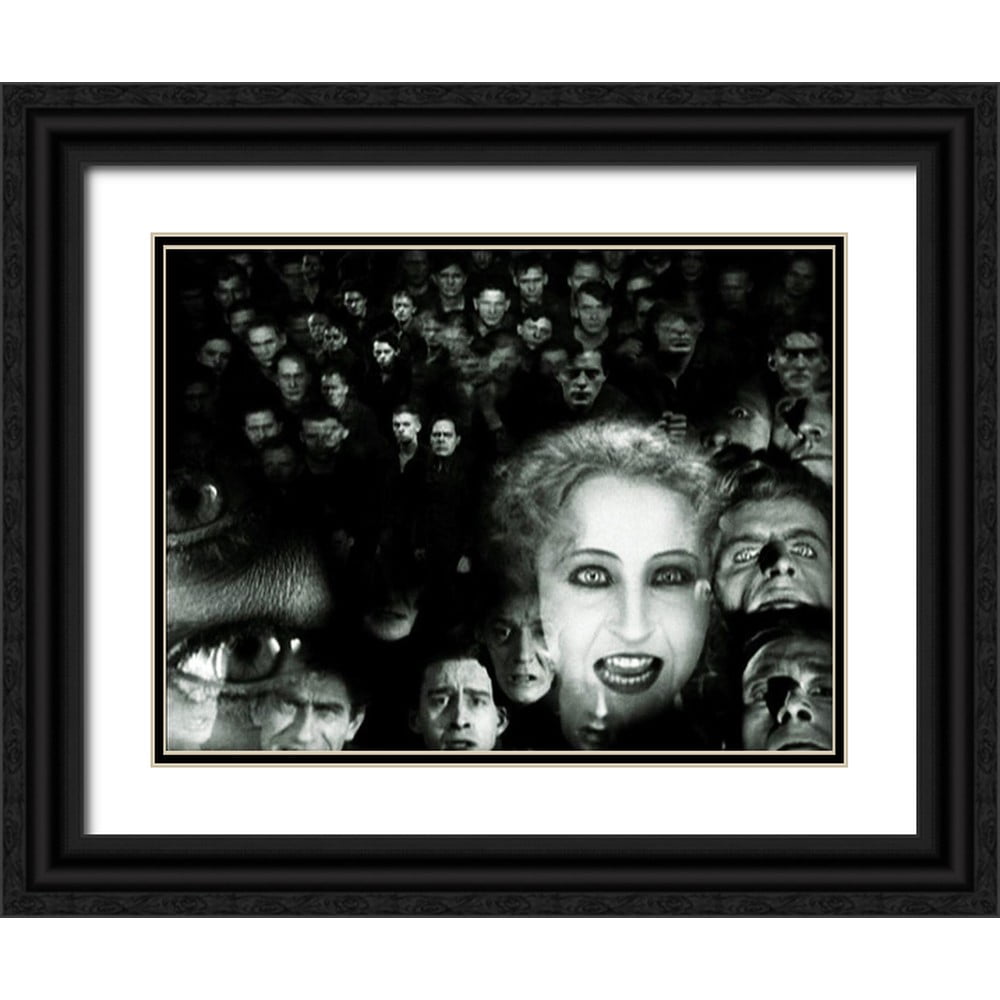 Hollywood Photo Archive 24x19 Black Ornate Wood Framed with Double ...