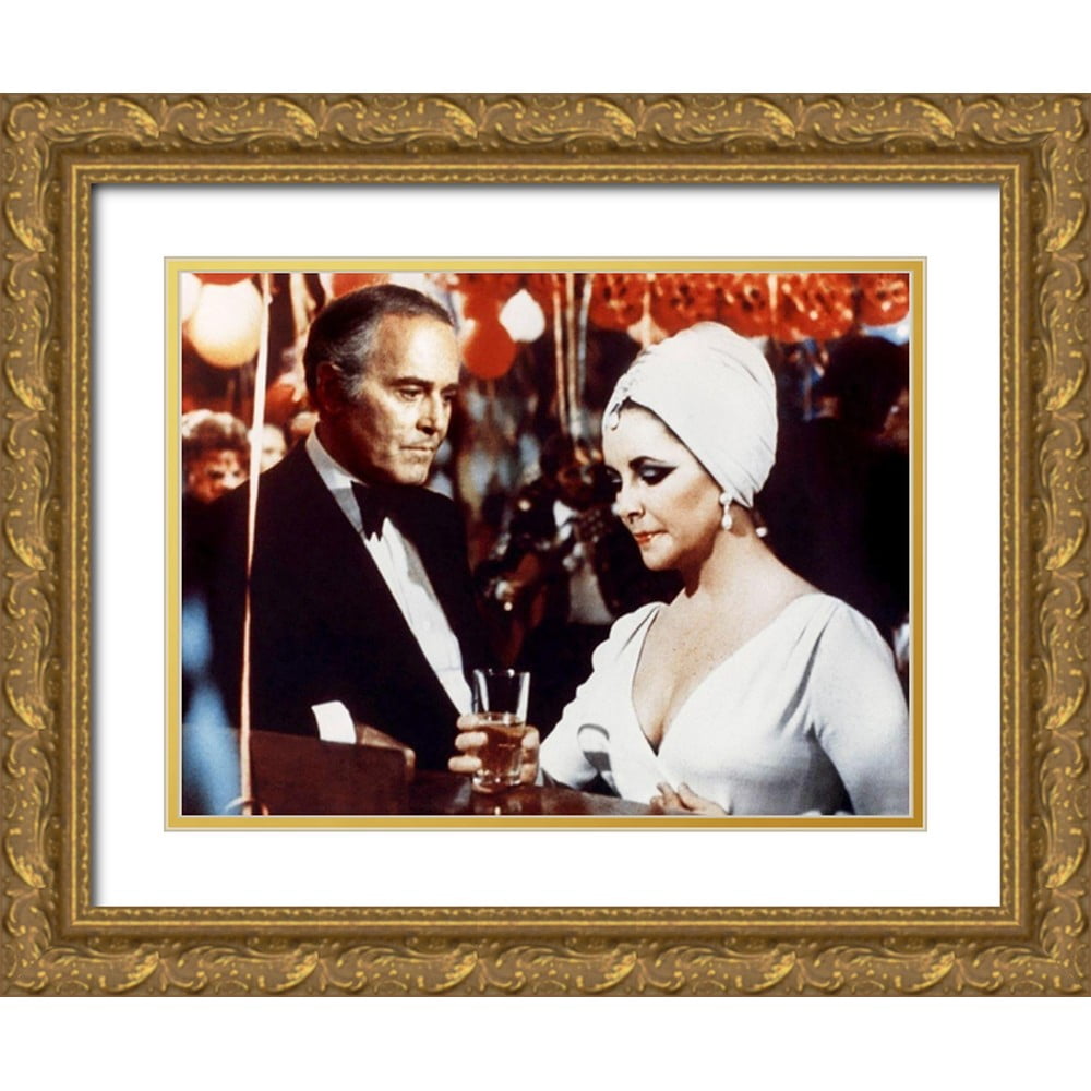 Hollywood Photo Archive 24x19 Gold Ornate Wood Framed with Double ...