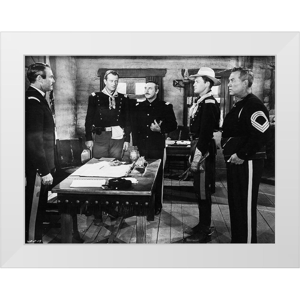 Hollywood Photo Archive 24x19 White Modern Wood Framed Museum Art Print ...