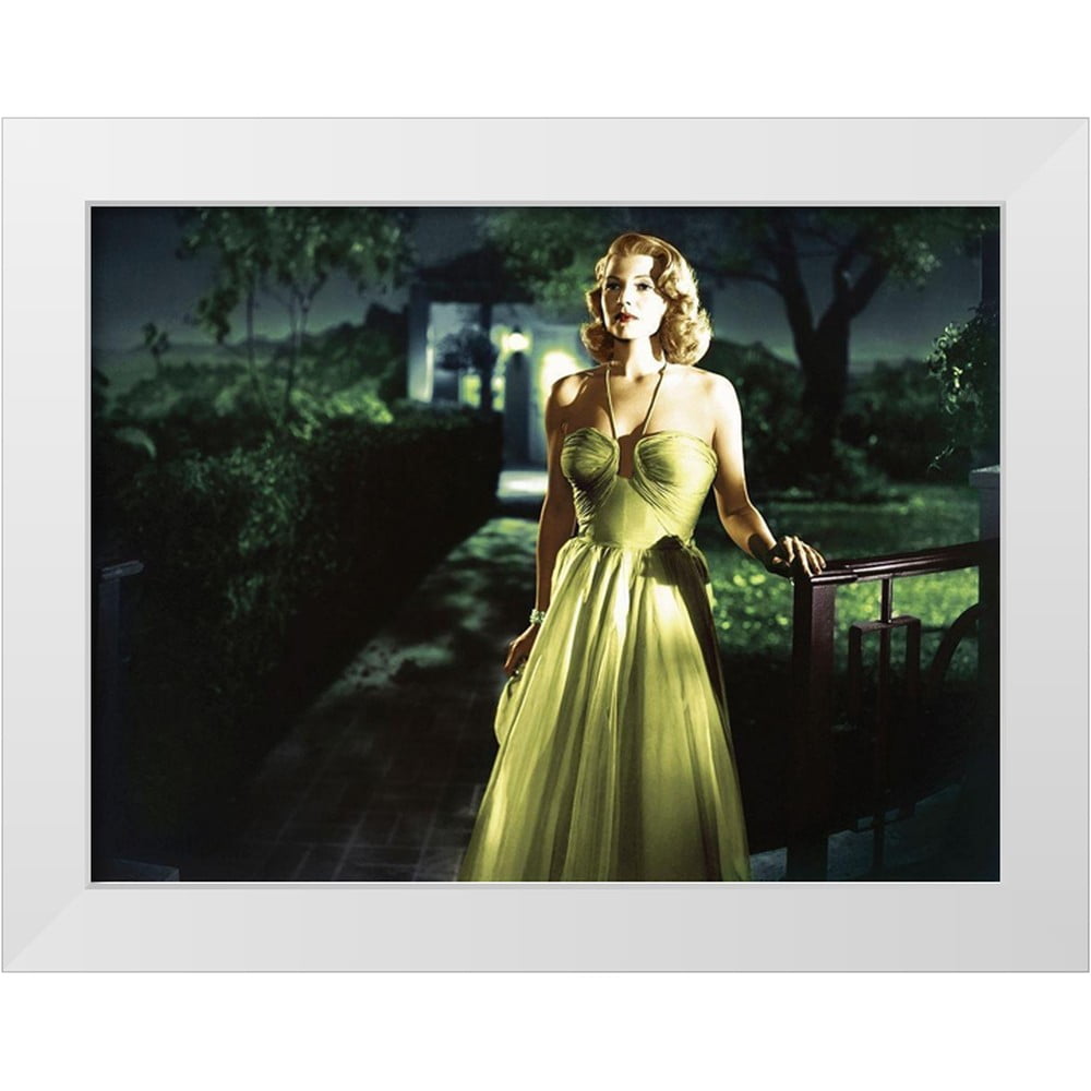 Hollywood Photo Archive 24x19 White Modern Wood Framed Museum Art Print ...