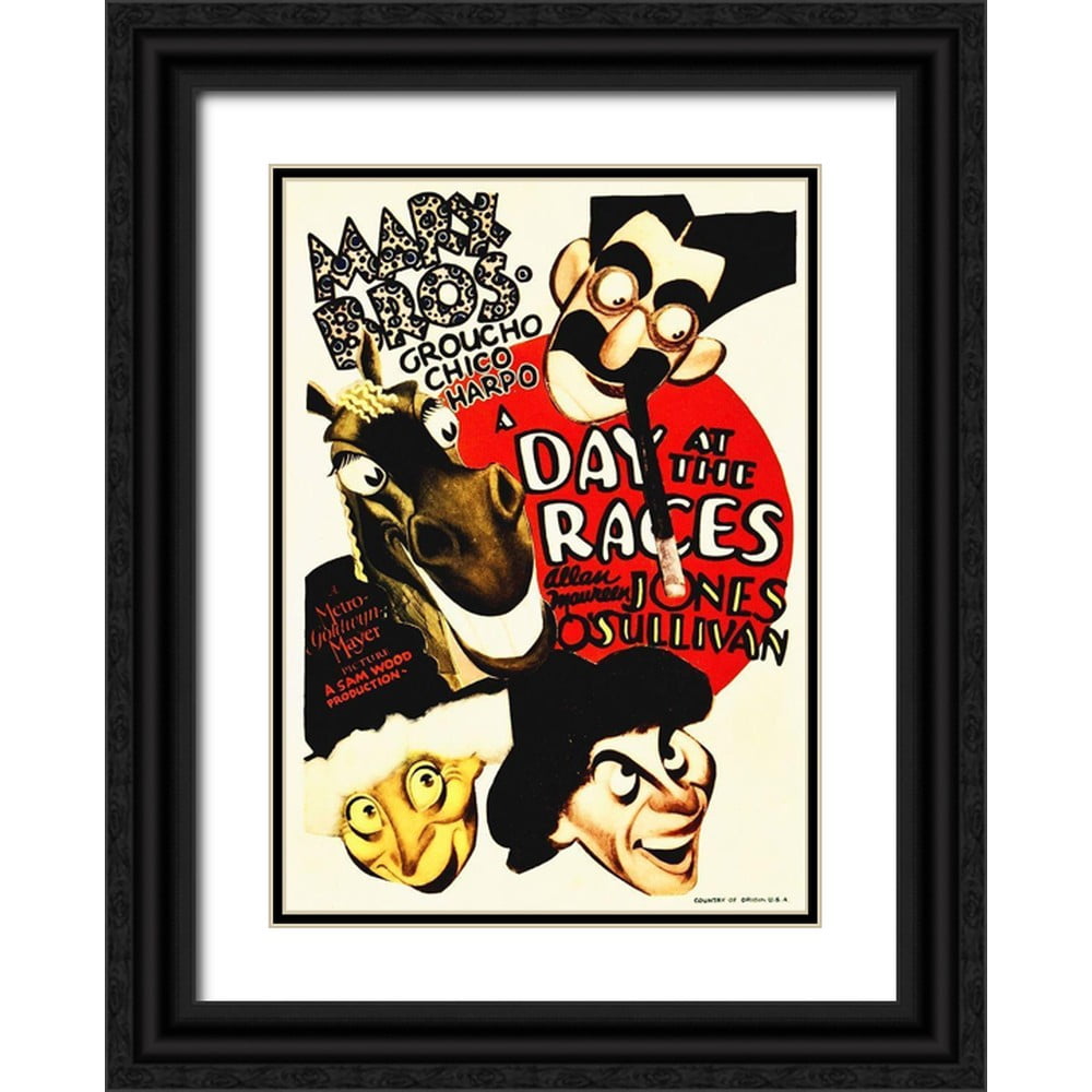 Hollywood Photo Archive 24x32 Black Ornate Wood Framed with Double ...