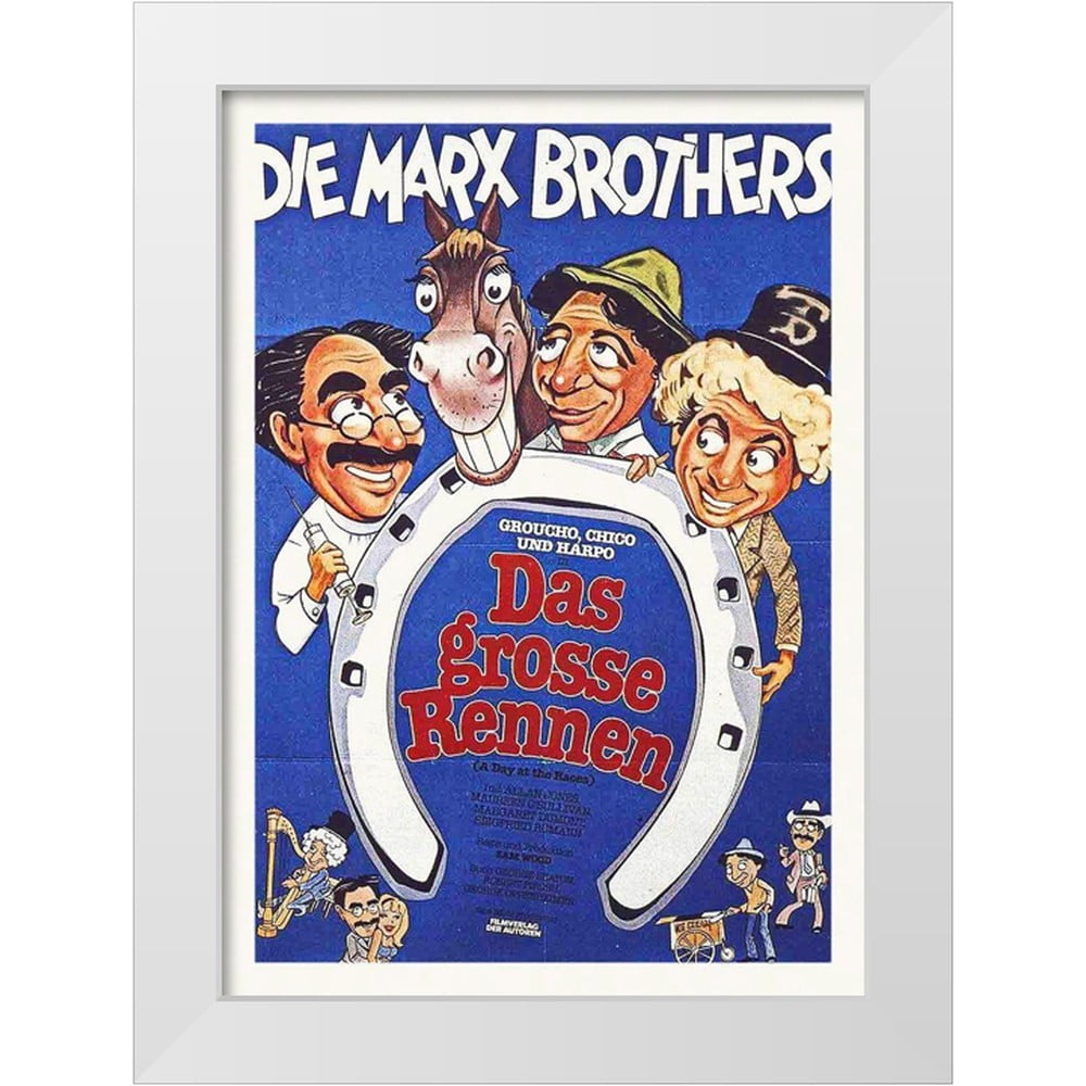 Hollywood Photo Archive 24x32 White Modern Wood Framed Museum Art Print ...