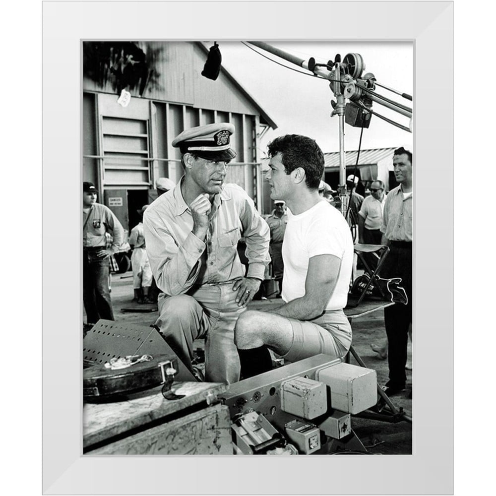 Hollywood Photo Archive 26x32 White Modern Wood Framed Museum Art Print Titled - Cary Grant ...