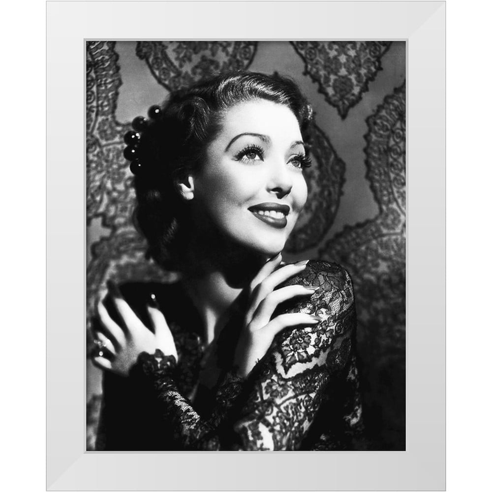 Hollywood Photo Archive 26x32 White Modern Wood Framed Museum Art Print ...