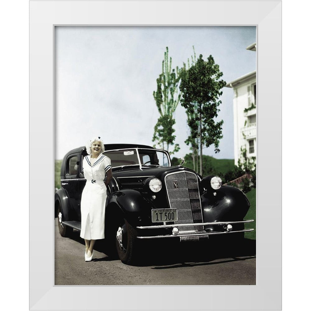 Hollywood Photo Archive 26x32 White Modern Wood Framed Museum Art Print Titled - Jean Harlow ...
