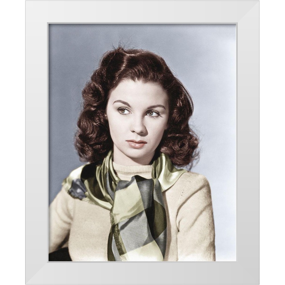 Hollywood Photo Archive 26x32 White Modern Wood Framed Museum Art Print Titled - Jean Simmons ...