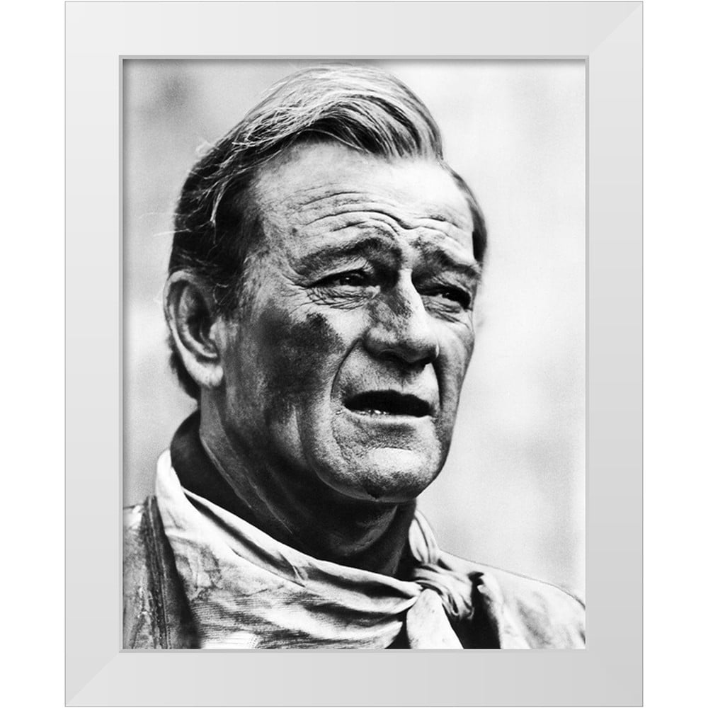 Hollywood Photo Archive 26x32 White Modern Wood Framed Museum Art Print Titled - John Wayne ...