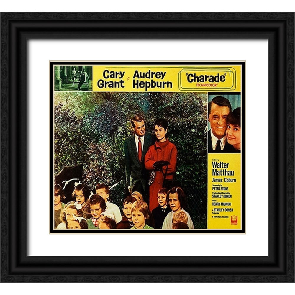 Hollywood Photo Archive 29x26 Black Ornate Wood Framed with Double ...