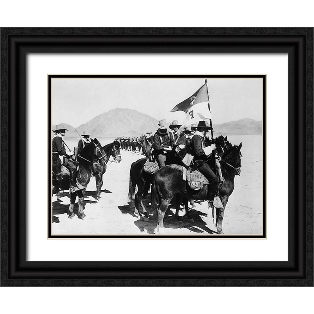 Hollywood Photo Archive 32x25 Black Ornate Wood Framed with Double ...