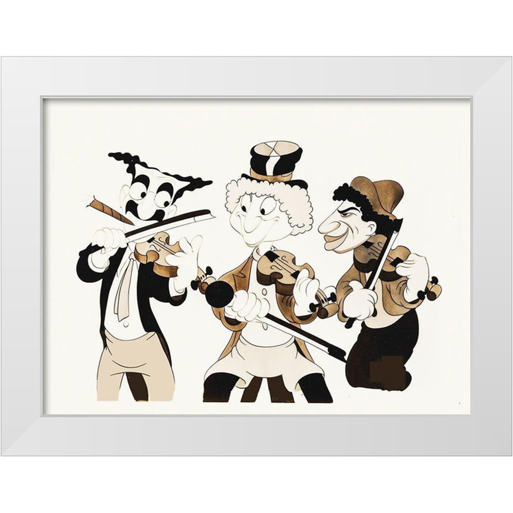 Hollywood Photo Archive 32x25 White Modern Wood Framed Museum Art Print ...