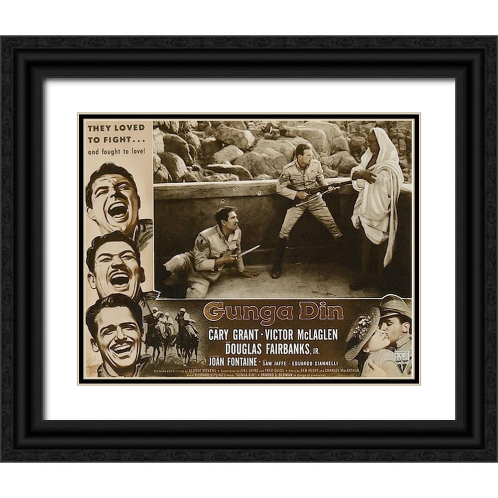 Hollywood Photo Archive 32x26 Black Ornate Wood Framed with Double ...