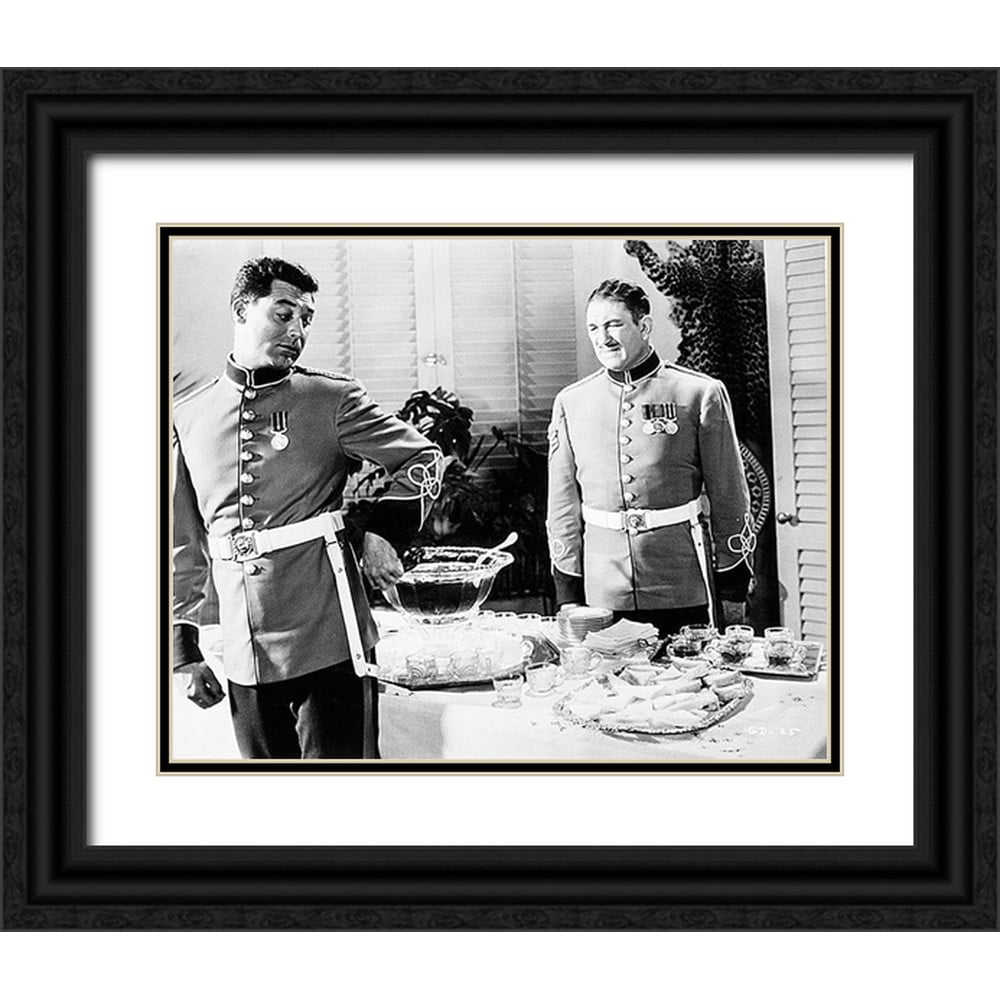 Hollywood Photo Archive 32x26 Black Ornate Wood Framed with Double ...