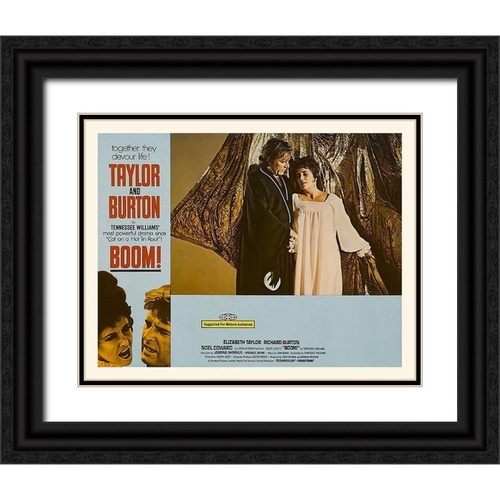 Hollywood Photo Archive 32x26 Black Ornate Wood Framed with Double ...