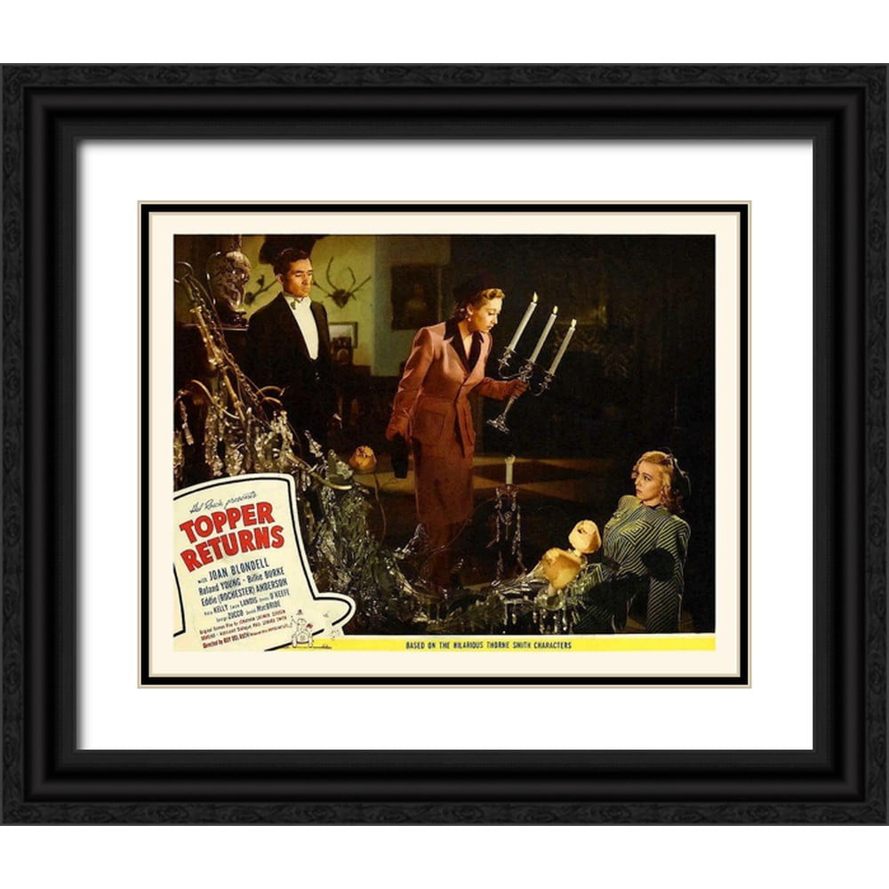 Hollywood Photo Archive 32x26 Black Ornate Wood Framed with Double ...