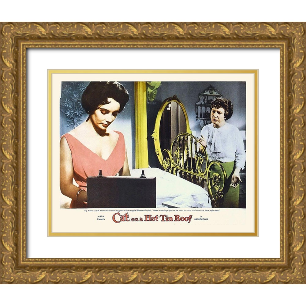 Hollywood Photo Archive 32x26 Gold Ornate Wood Framed with Double ...