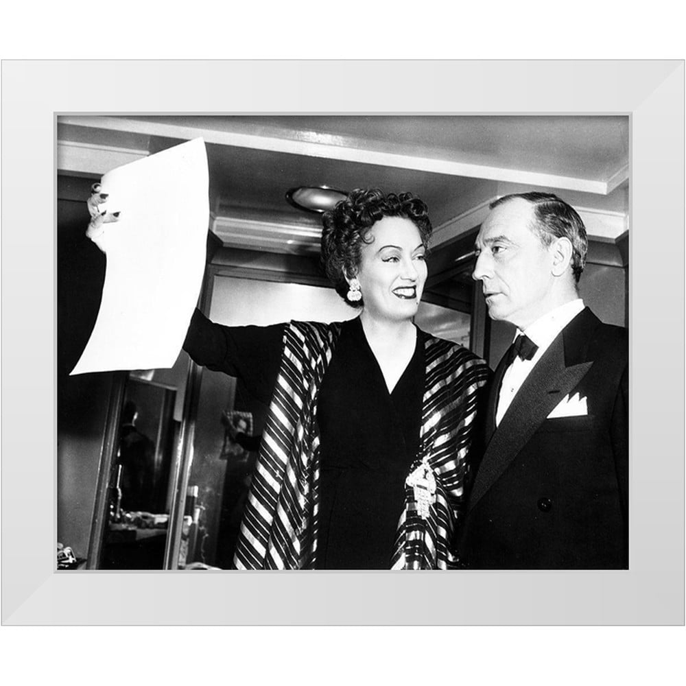 Hollywood Photo Archive 32x26 White Modern Wood Framed Museum Art Print ...
