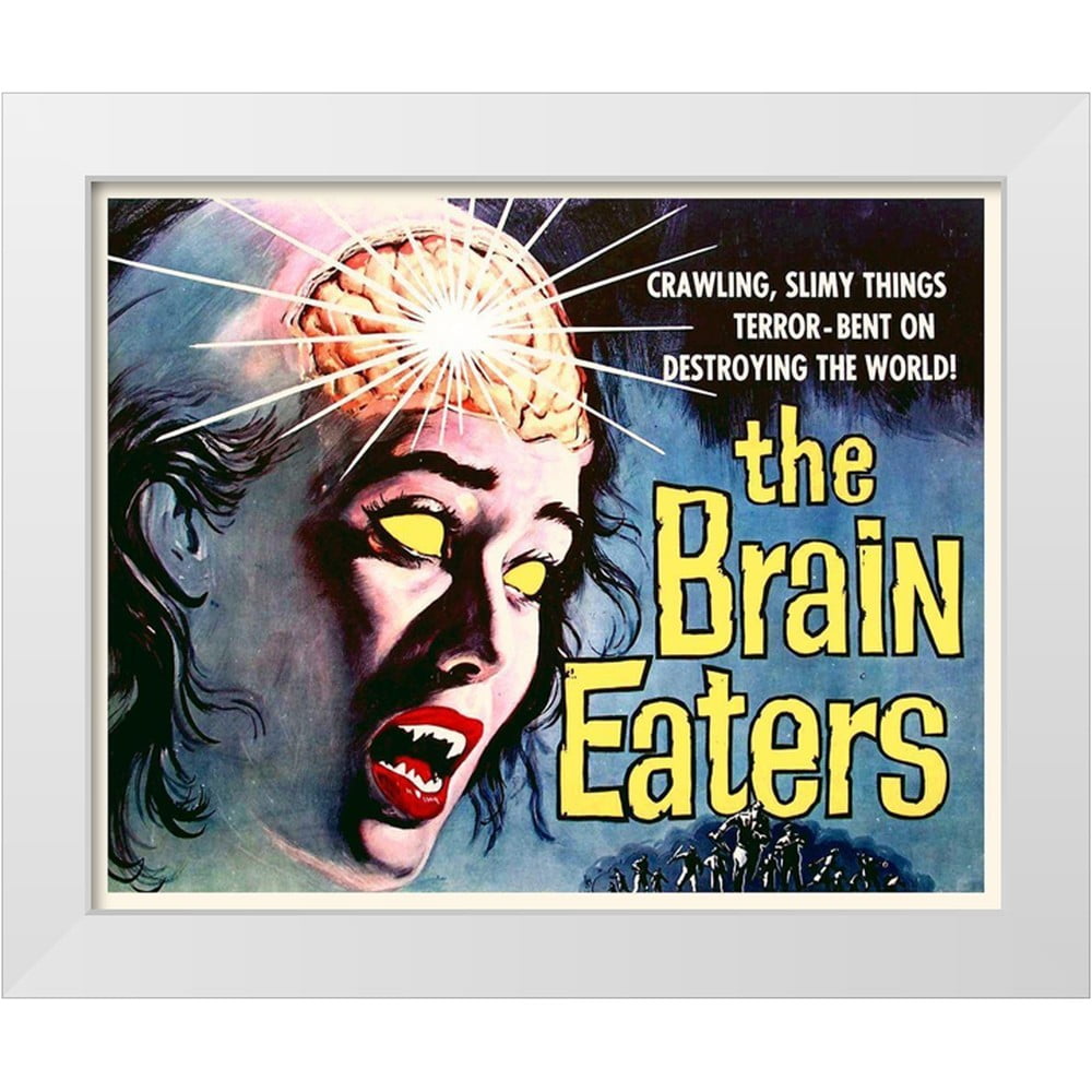 Hollywood Photo Archive 32x26 White Modern Wood Framed Museum Art Print Titled - The Brain ...
