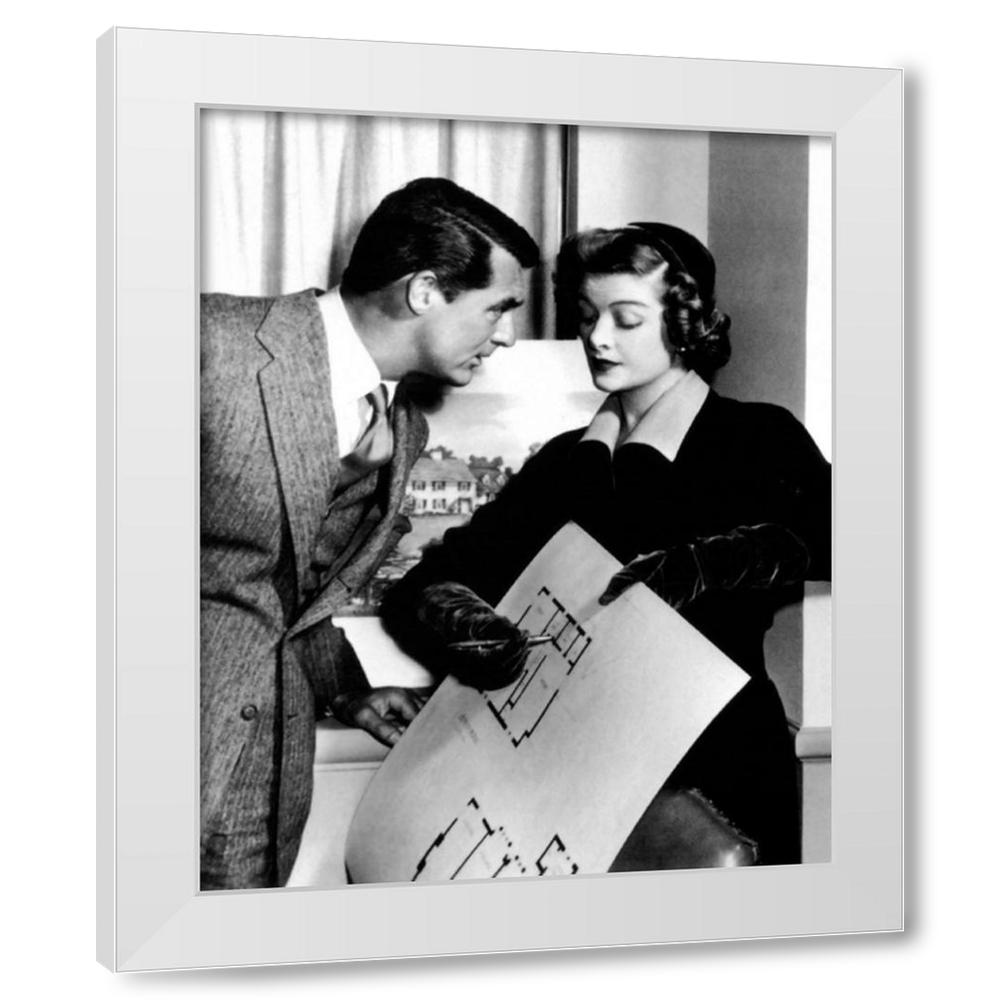 Hollywood Photo Archive 4x14 White Modern Wood Framed Wall Art Titled ...