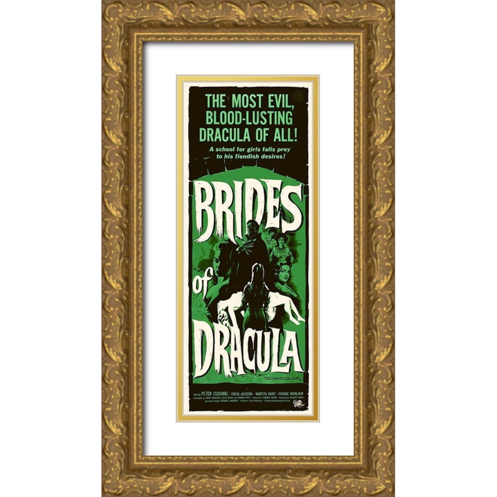 Hollywood Photo Archive 8x14 Gold Ornate Wood Framed with Double ...