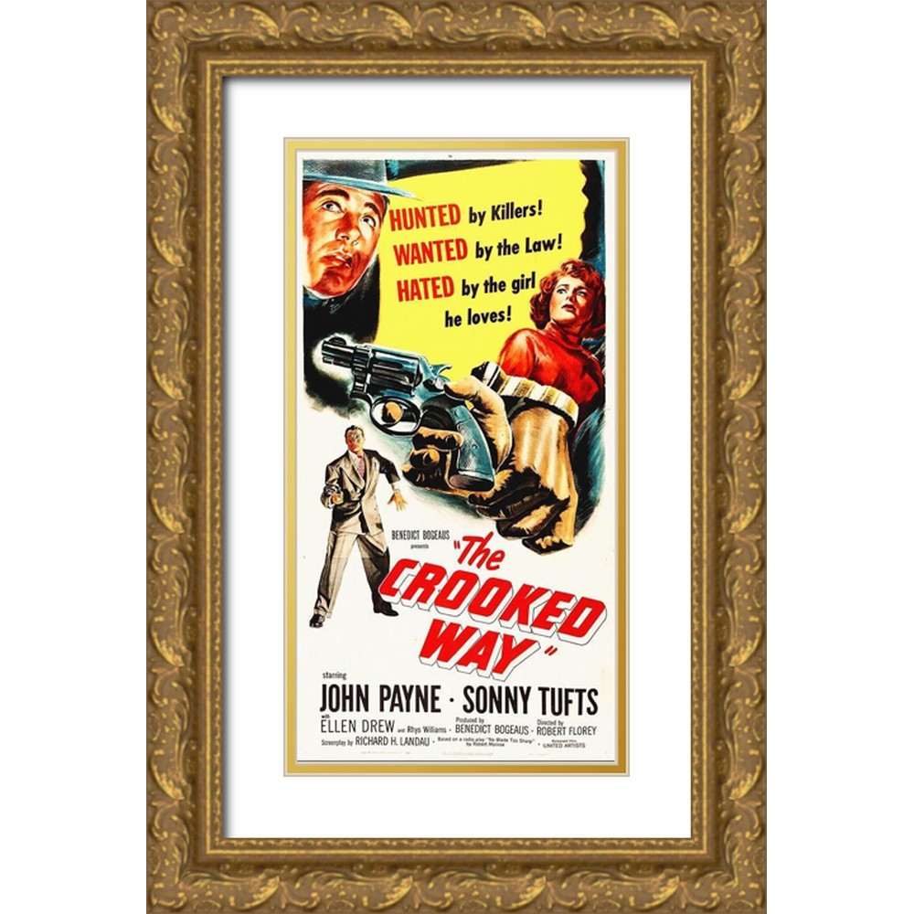 Hollywood Photo Archive 9x14 Gold Ornate Wood Framed with Double ...