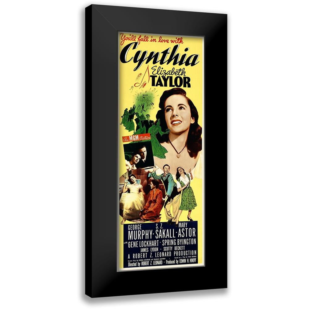 Hollywood Photo Archive 9x18 Black Modern Framed Museum Art Print ...